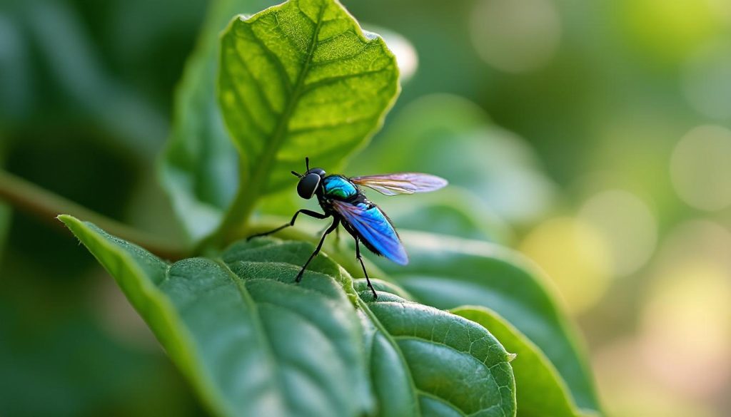 Plongée dans l'univers de la mouche bleue : traits et comportements ...