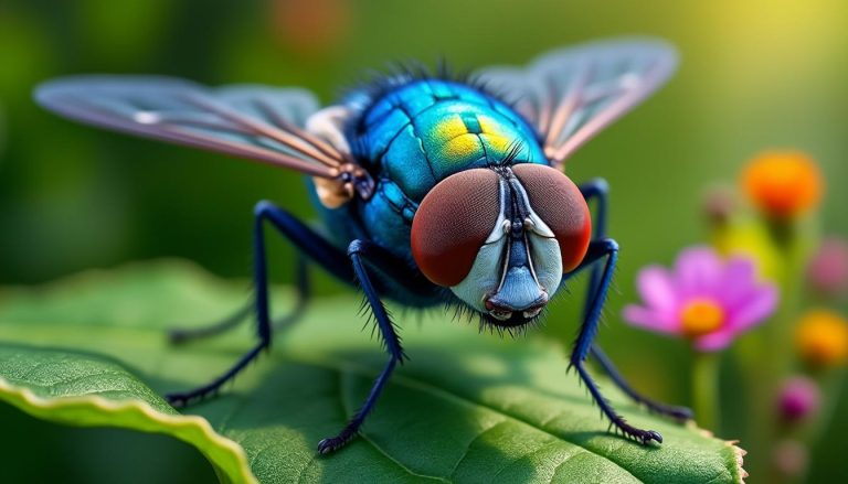 Plongée dans l'univers de la mouche bleue : traits et comportements ...